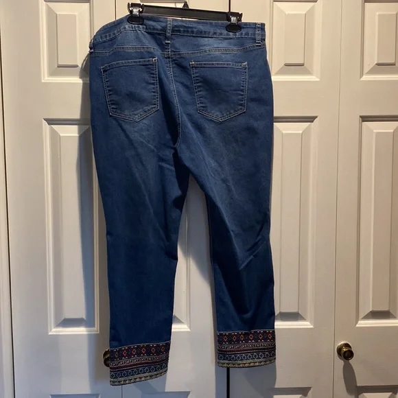 new directions | Jeans | New Directions Embroidered Jeans | Poshmark